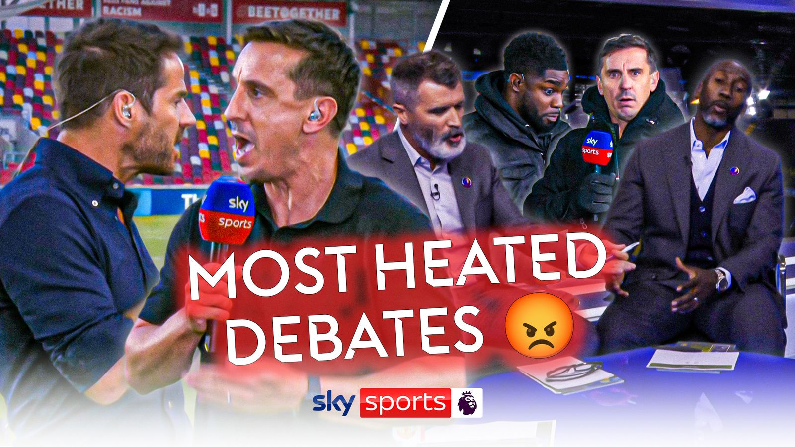 'Look at me when I'm talking to you!' | PL pundits most heated debates ...