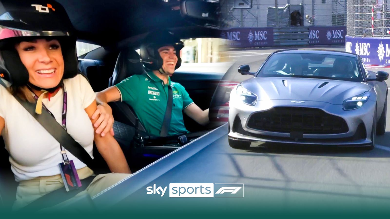 Sky F1's first ever hot lap around Monaco! | F1 News | Sky Sports