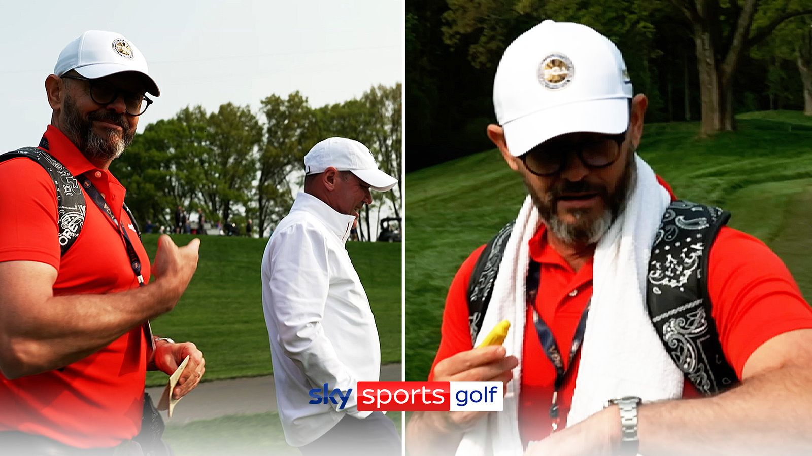 'He's only brought five golf balls!' | Andrew Coltart caddies for Rich ...