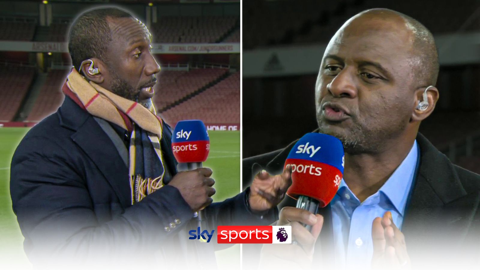 'I don't want excuses!' | Patrick Vieira and Jimmy Floyd Hasselbaink ...