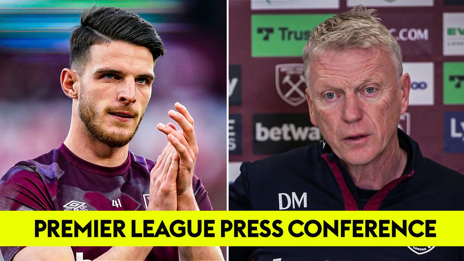 David Moyes: West Ham planning for life with and without Declan Rice ...