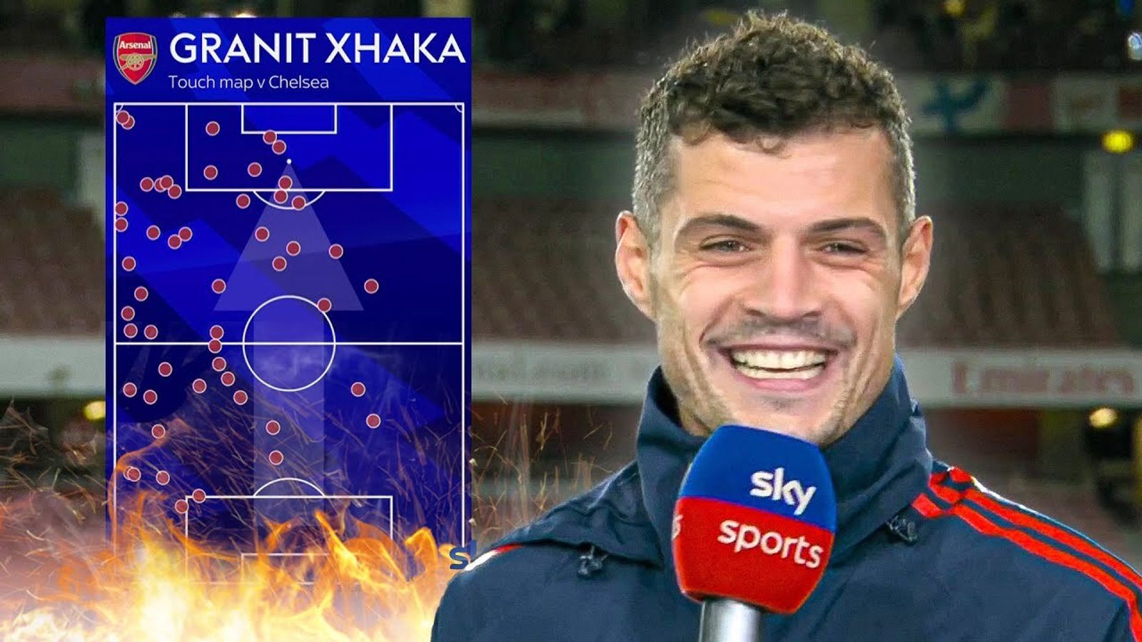 Granit Xhaka: Arsenal midfielder completes £21.4m Bayer Leverkusen move ...