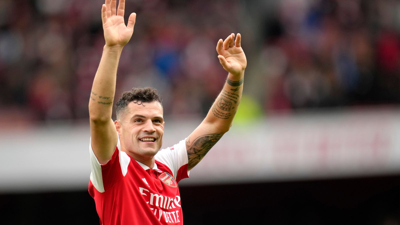 Granit Xhaka: Arsenal midfielder completes £21.4m Bayer Leverkusen move ...