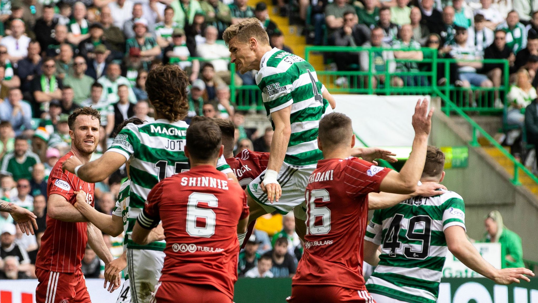 Scottish Premiership Team of the Season: Celtic, Rangers and Aberdeen ...
