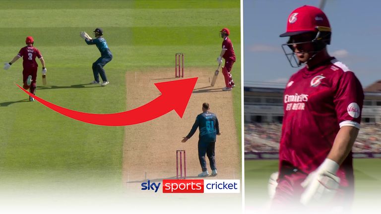 'The captain has fallen on his sword!' | Steven Croft run out after ...