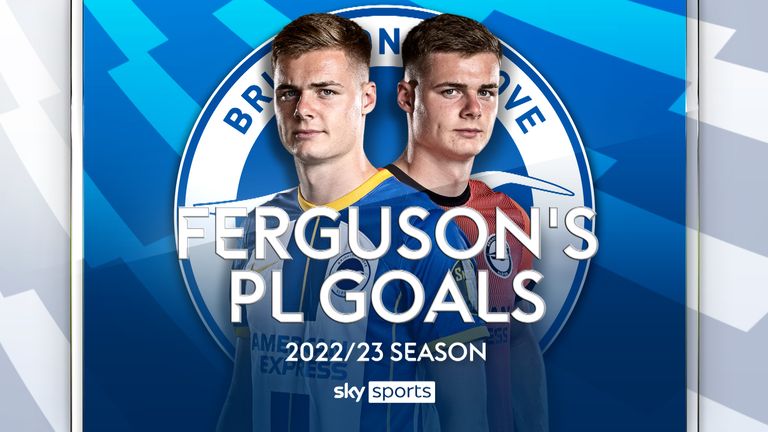 Evan Ferguson's Premier League goals | Football News | Sky Sports