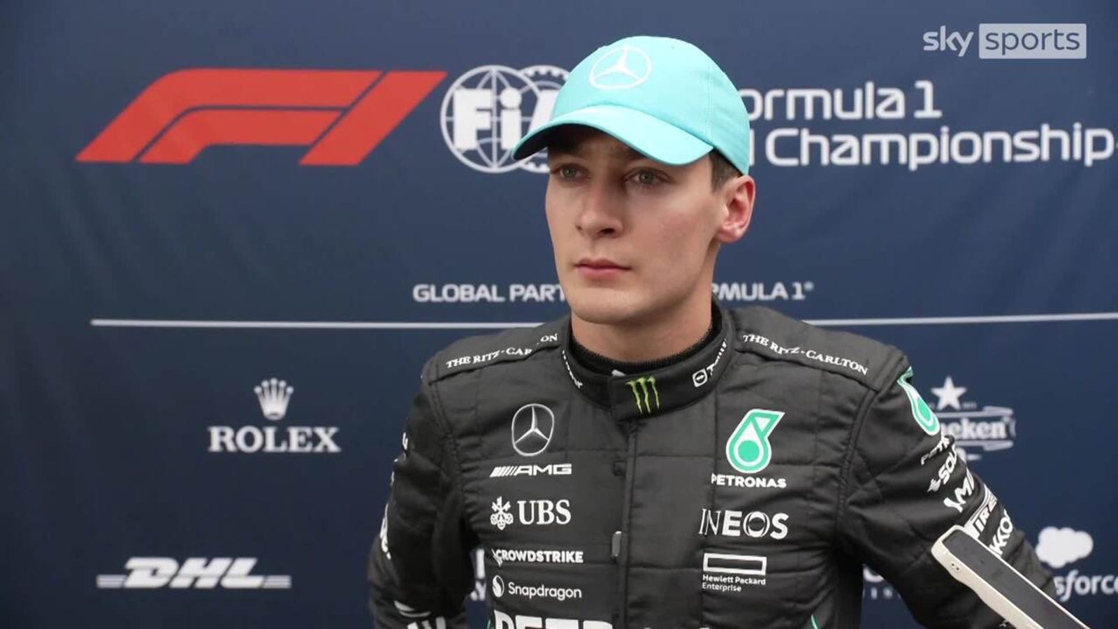 George Russell: I didn't have the right feel in the car | F1 News | Sky ...