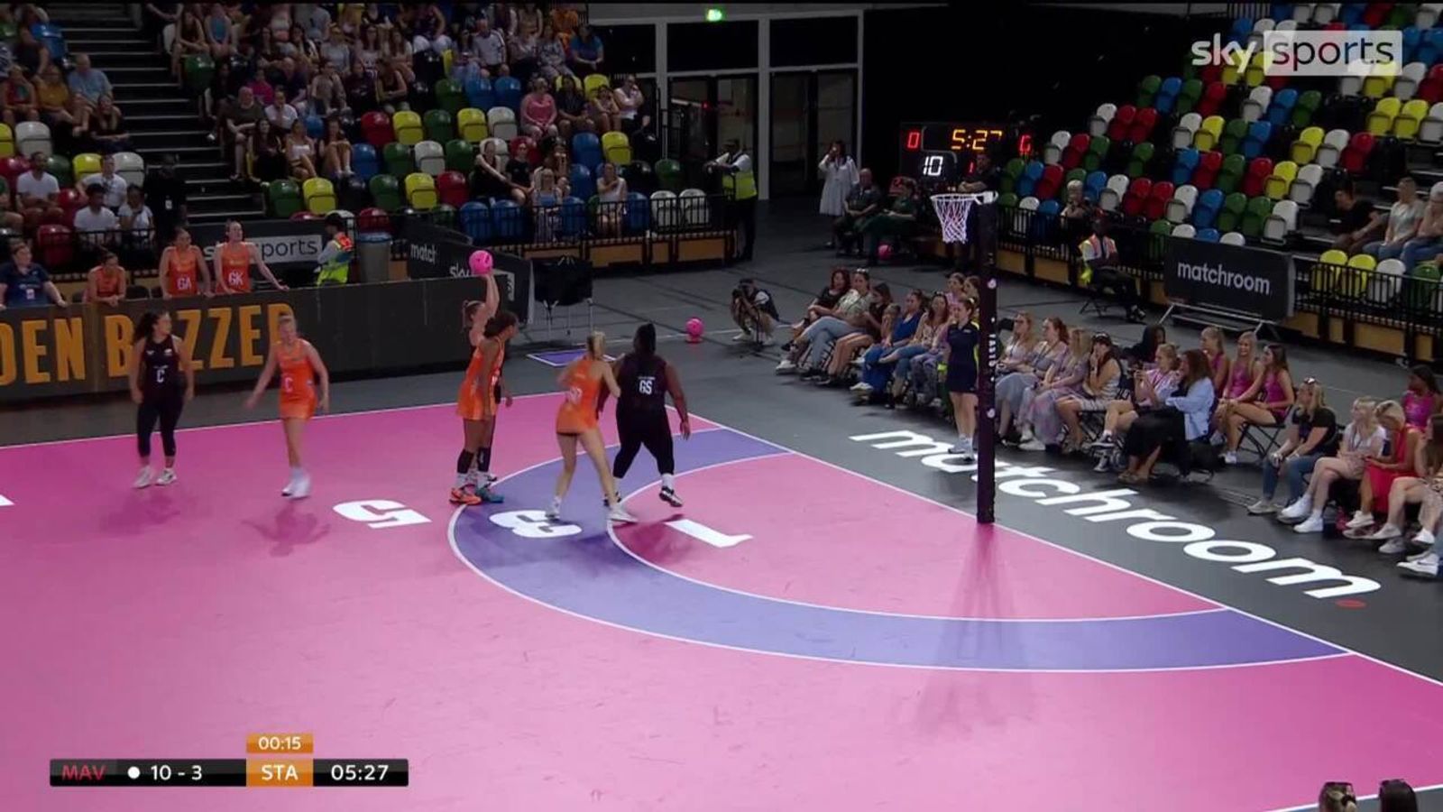 Saracens Mavericks score five point power play at Fast 5 All Stars ...