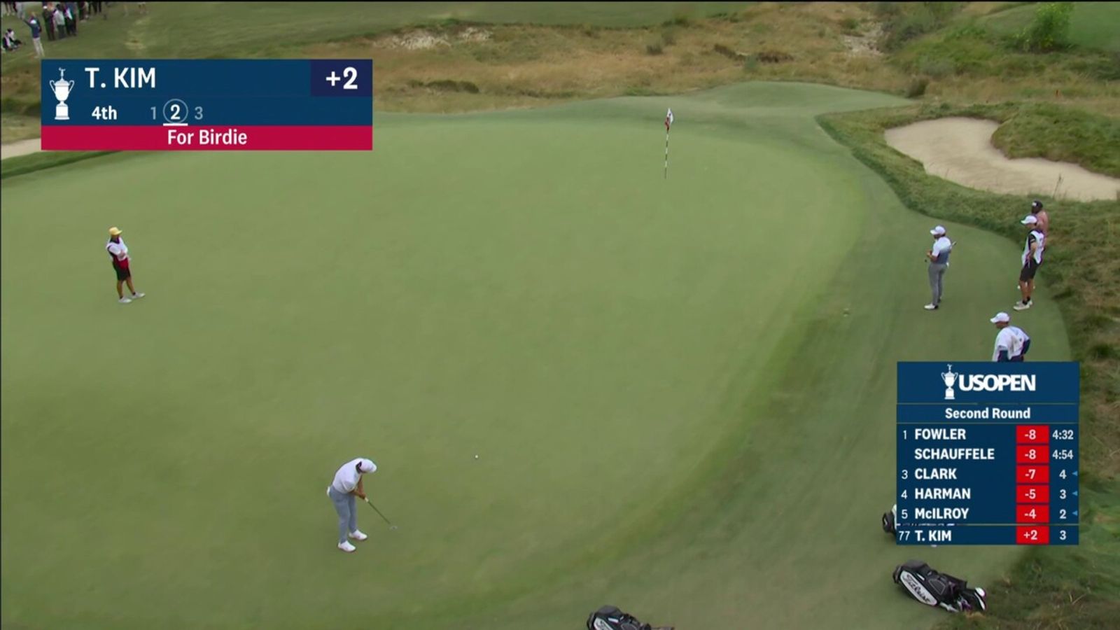 'He makes one from Santa Monica!' | Tom Kim holes 70-foot birdie | Golf News | Sky Sports