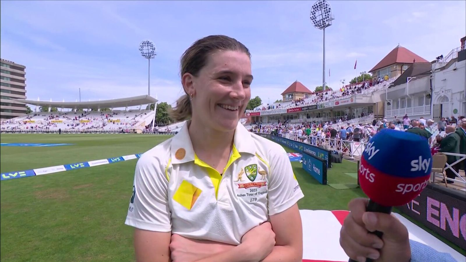 ‘I love my batting!’ | Annabel Sutherland reflects on maiden Test ...