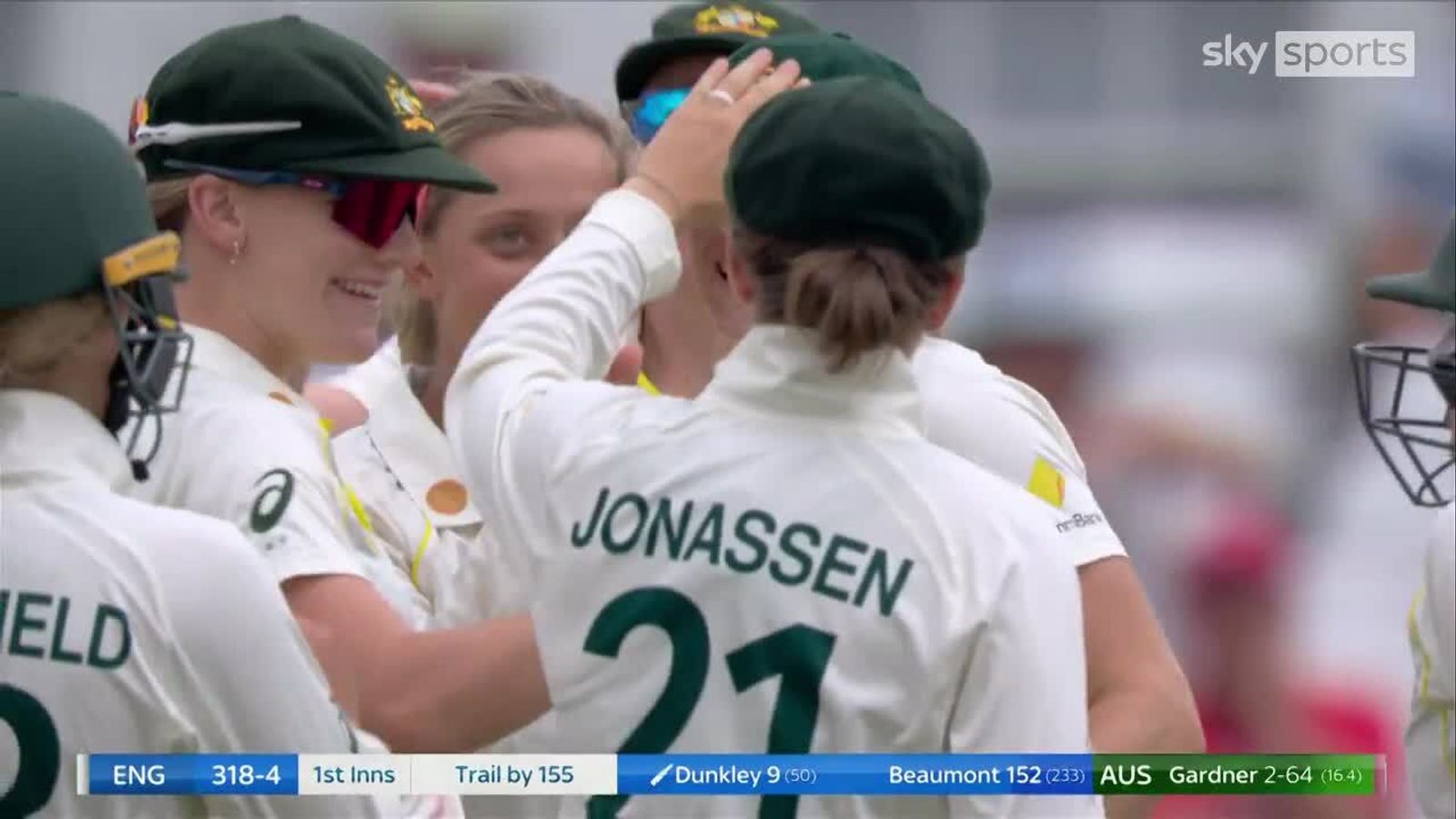 Ashleigh Gardner dismisses Sophia Dunkley who falls for 9 | Cricket ...