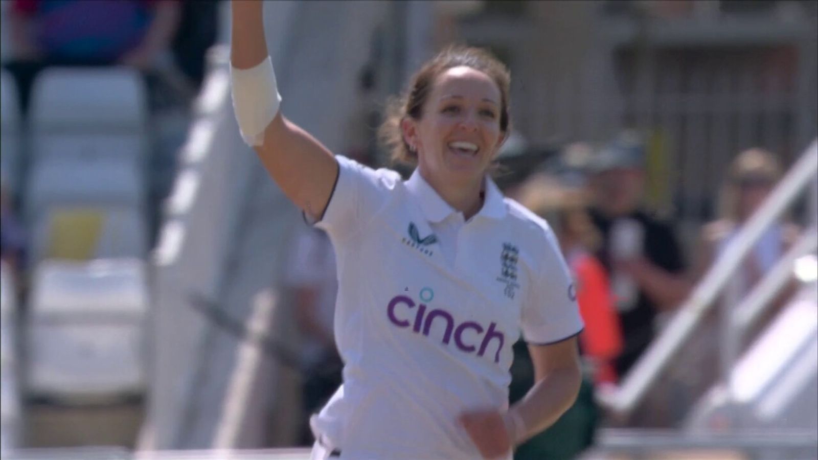 Katie Cross atones for dropped catch with Phoebe Litchfield wicket ...