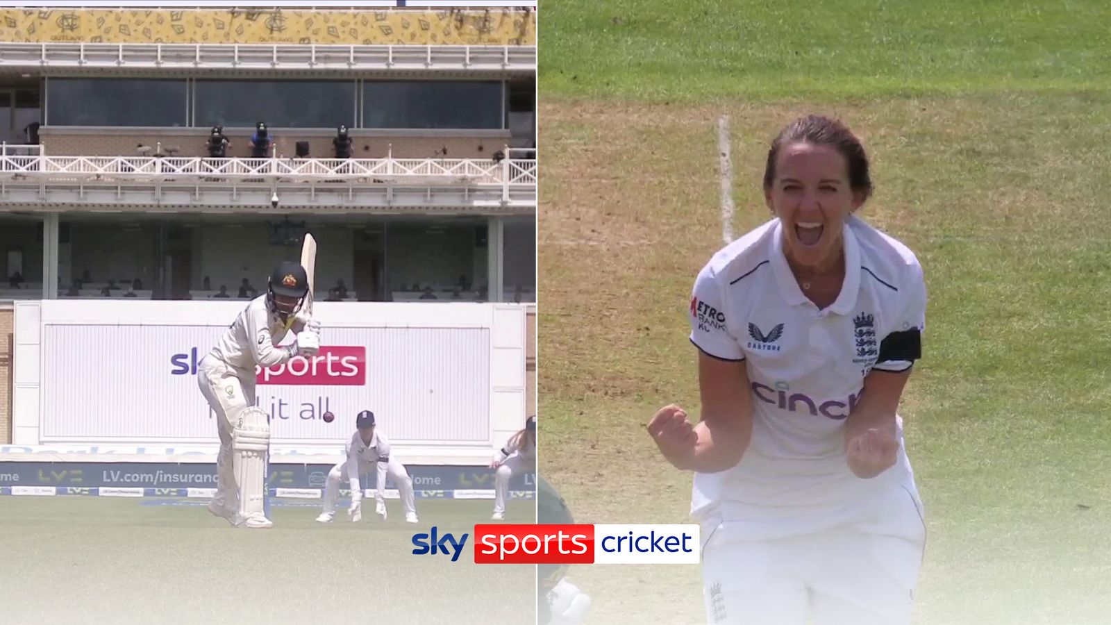 Kate Cross makes breakthrough for England after eventful over ...