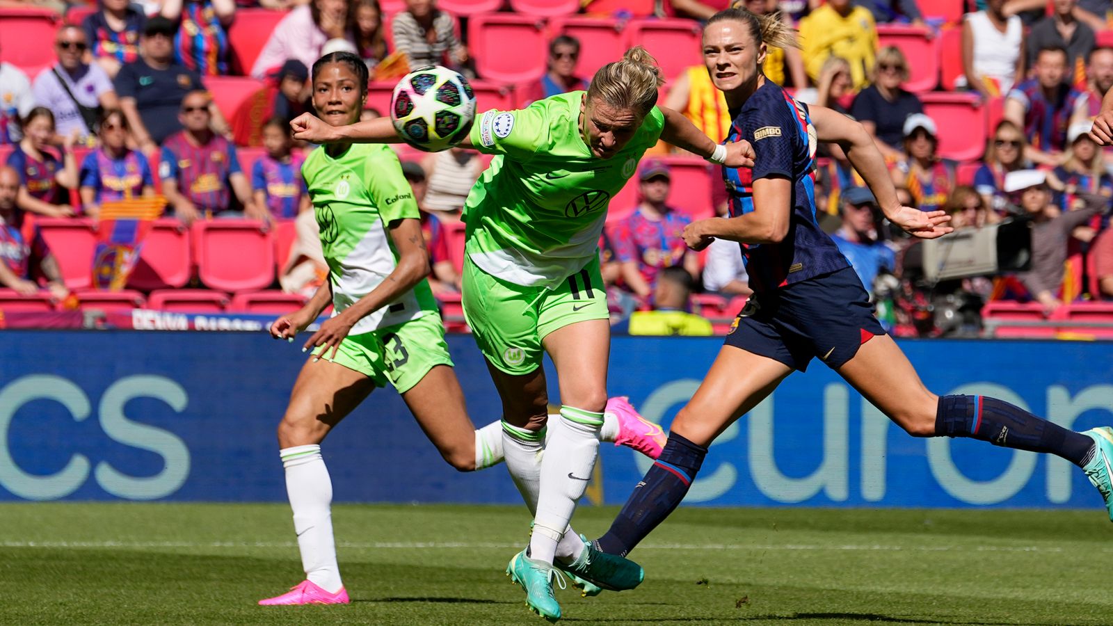 Barcelona Women 3-2 Wolfsburg Women: Stunning Barcelona comeback sees ...