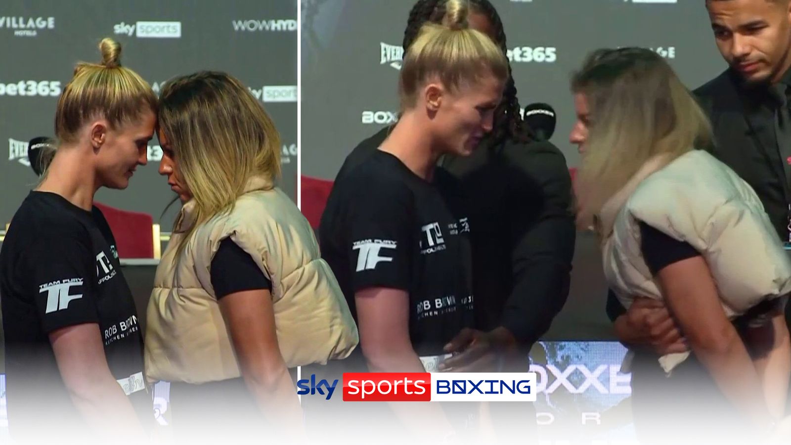 Heads clash! | April Hunter and Kirstie Bavington boil over at face-off ...
