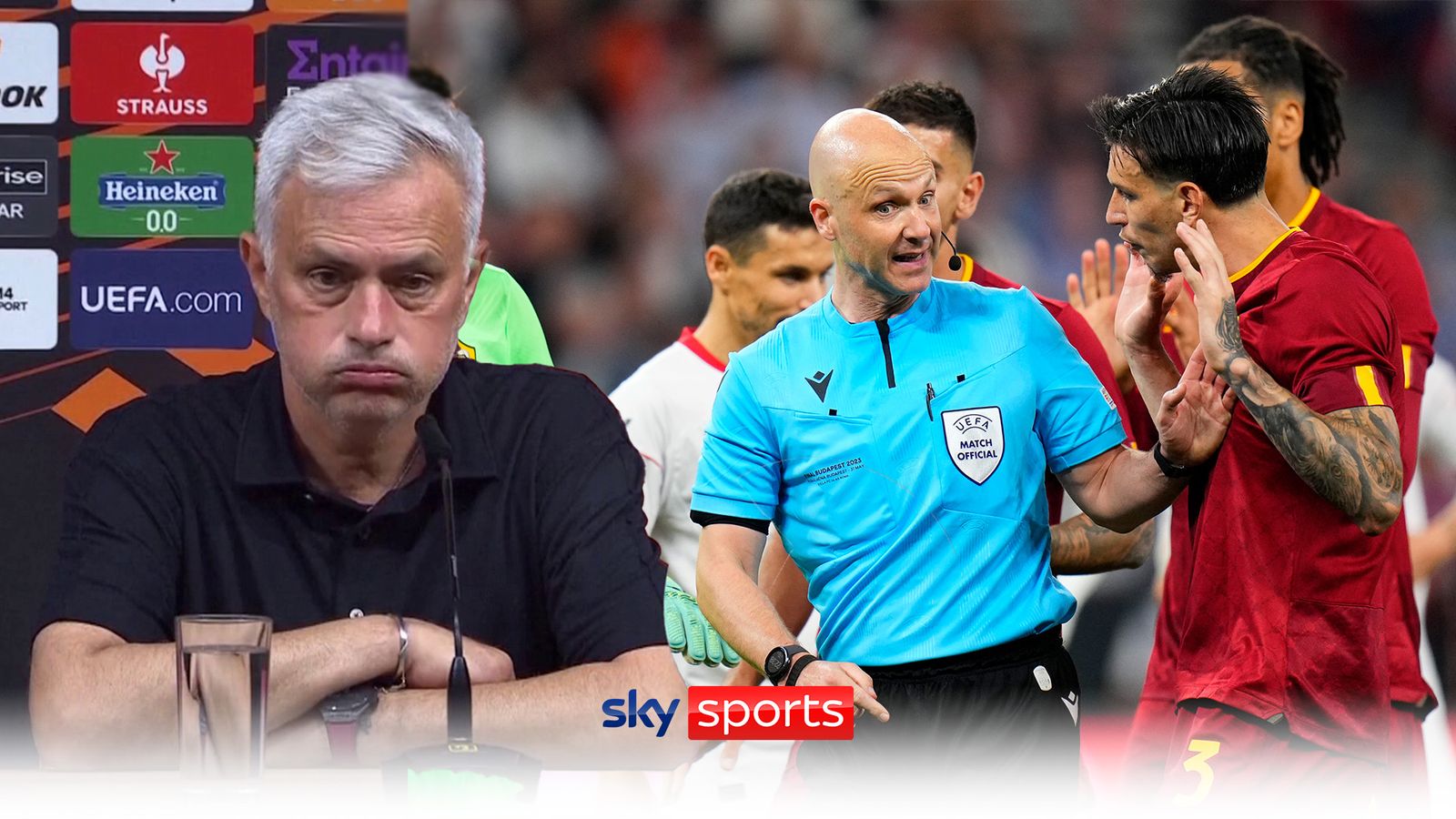 Anthony Taylor: Roma fans harass referee and family after Europa League ...