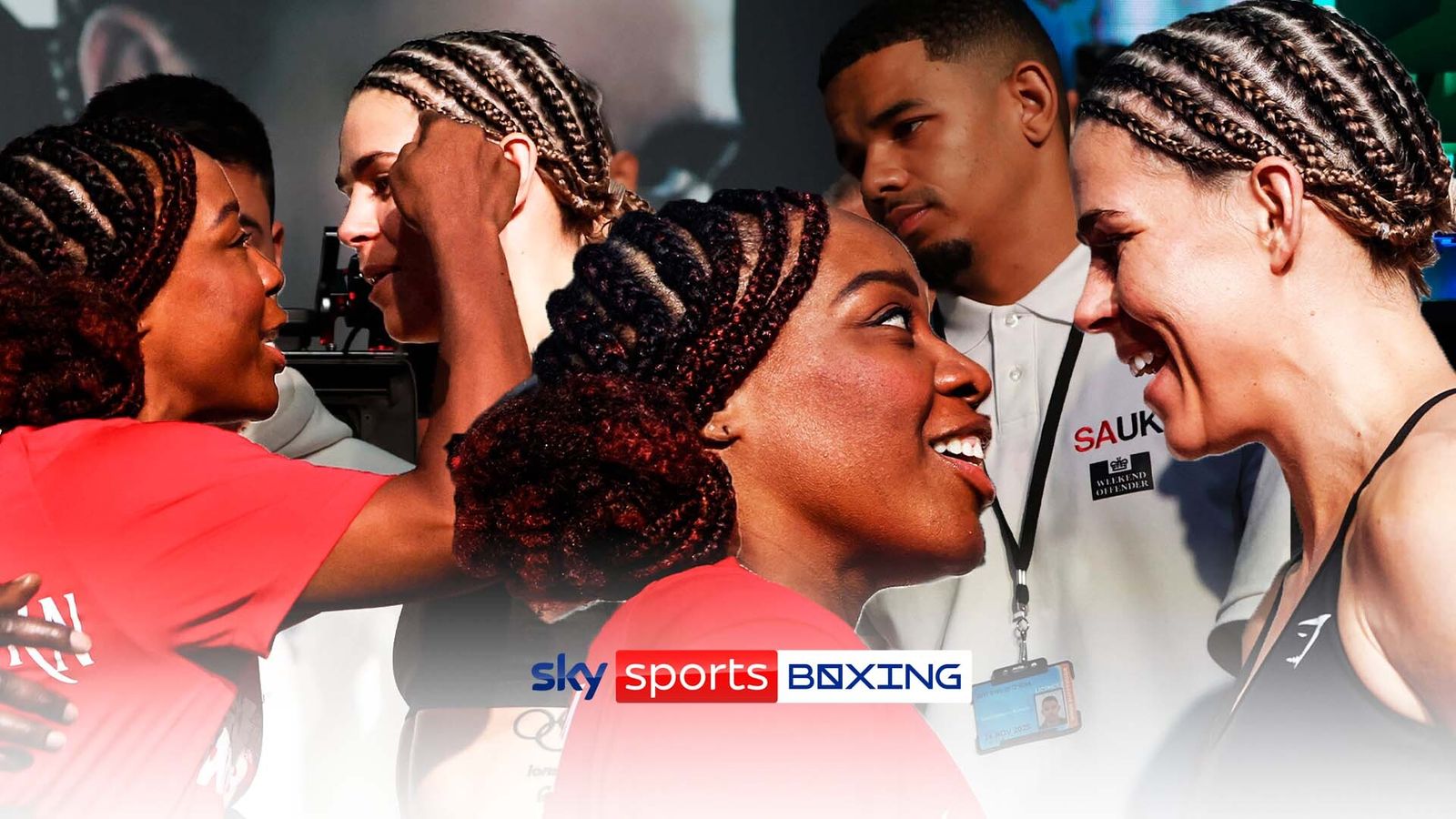 Savannah Marshall and Franchon Crews-Dezurn confront each other in ...