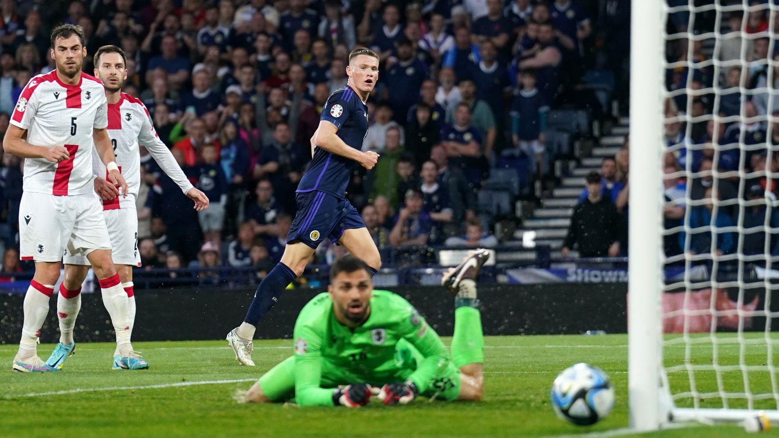 Scotland 2-0 Georgia commentary | Football News | Sky Sports