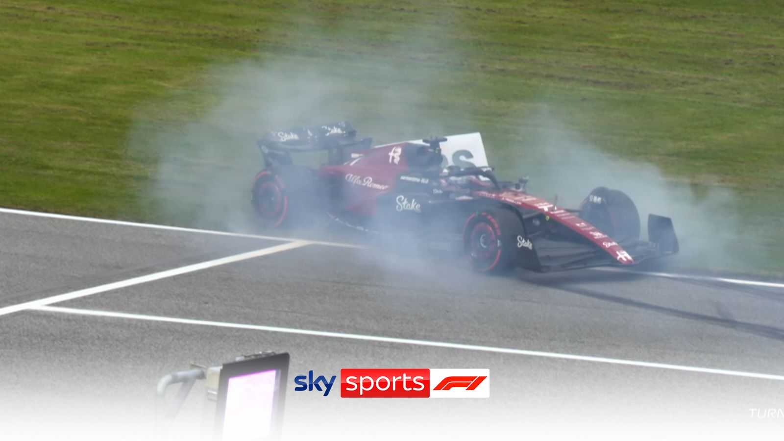 Valtteri Bottas' massive spin brings out red flag | F1 News | Sky Sports