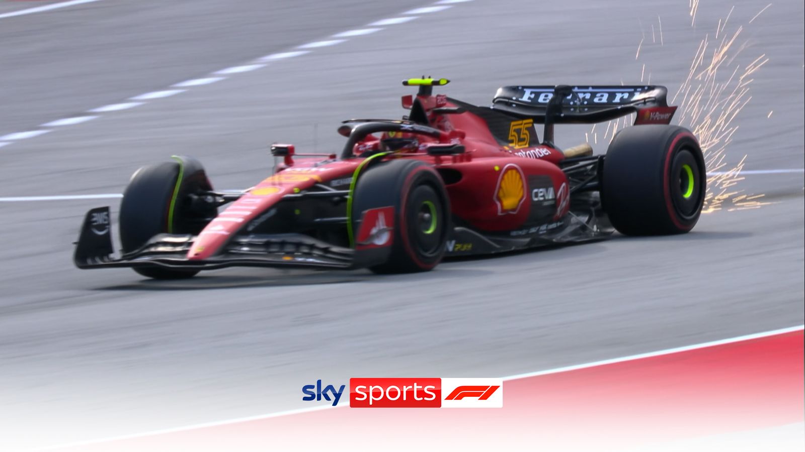 Nico Hulkenberg and Logan Sargeant almost collide | Carlos Sainz ...