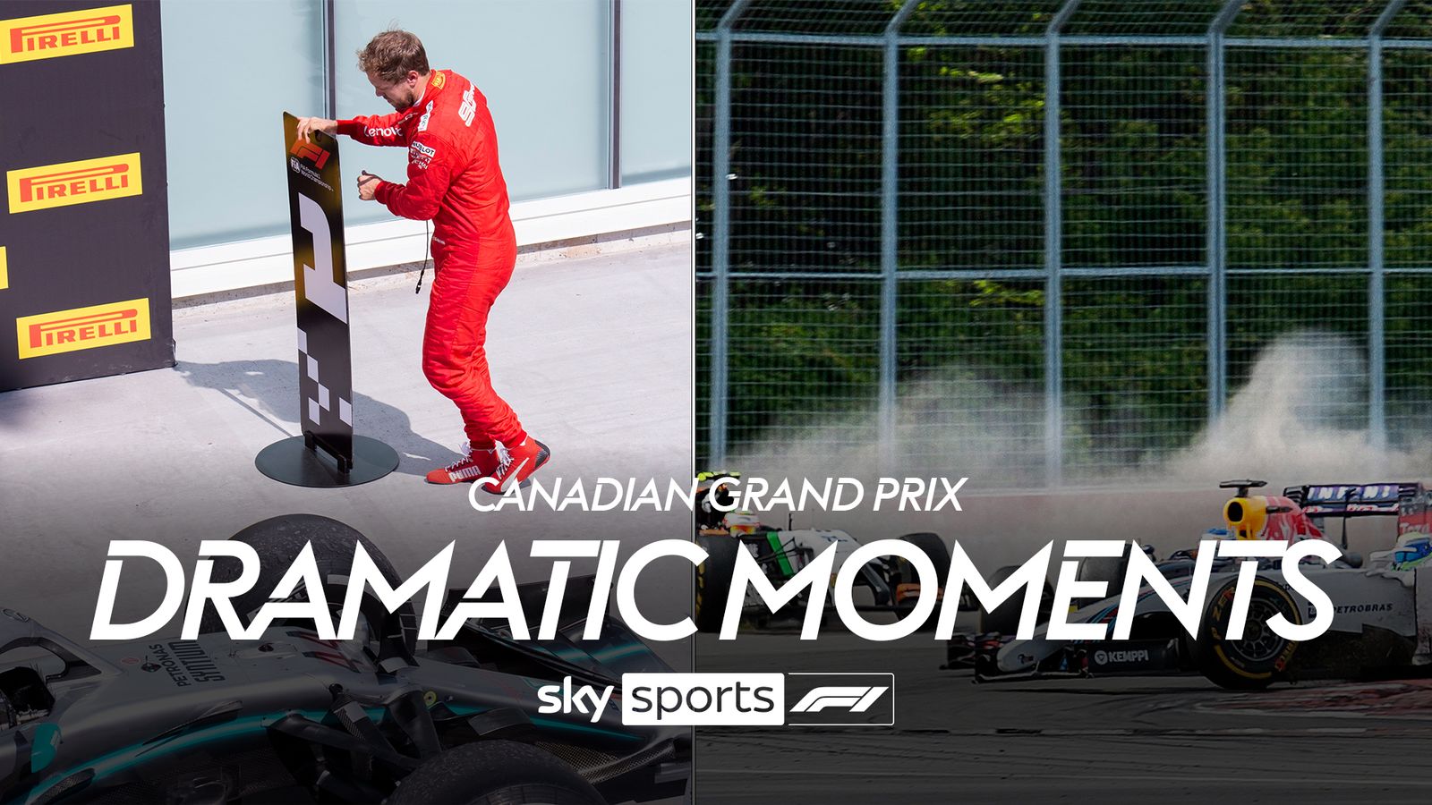 Canadian Grand Prix: Most dramatic moments | F1 News | Sky Sports