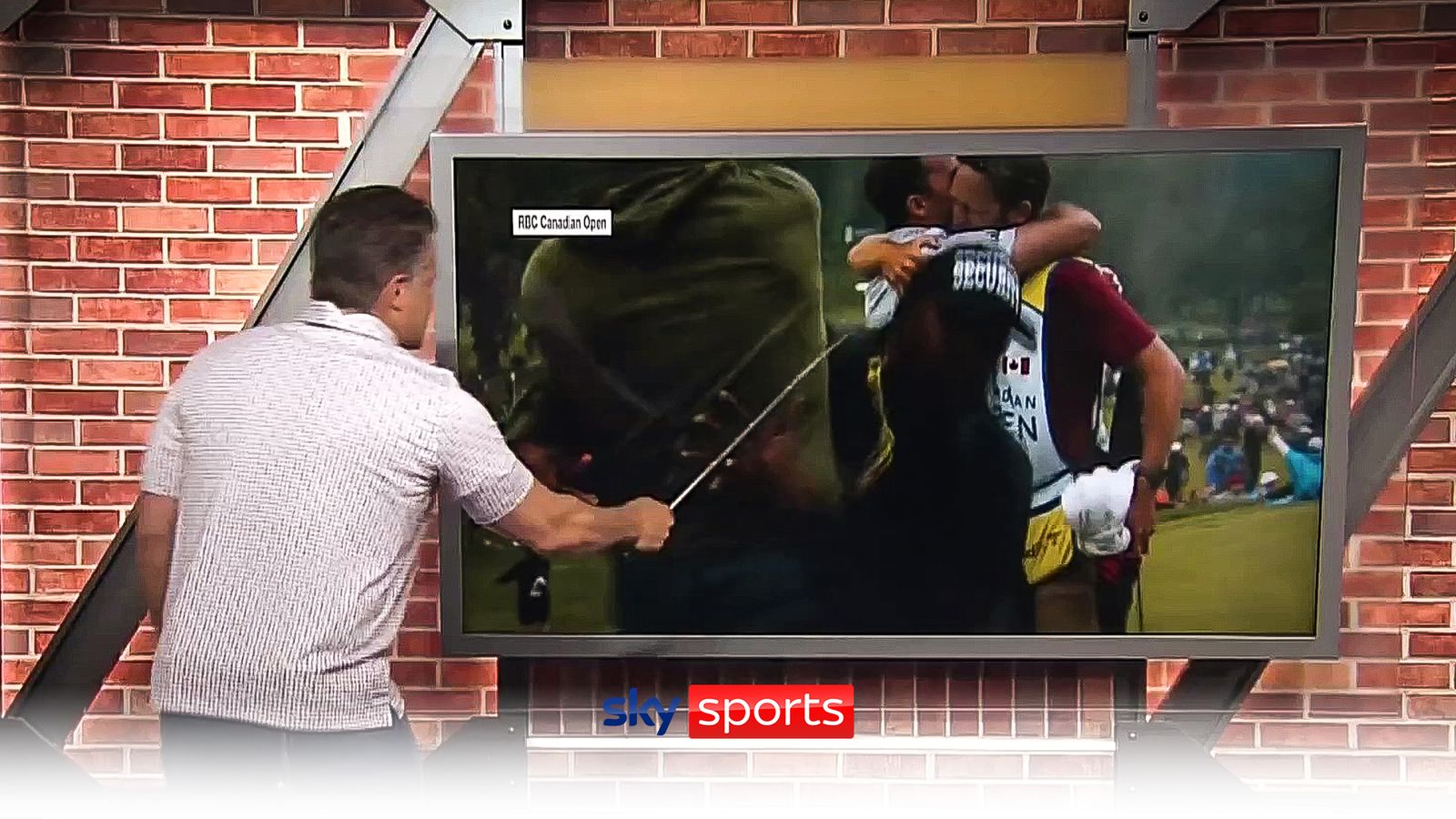 'It's some sort of Avengers thing!' | Golf security guard tackle given ...