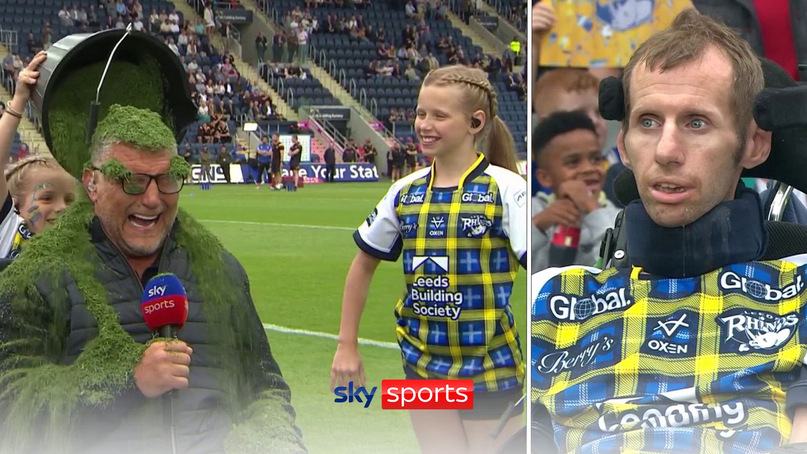 Rob Burrow's family take over Super League game for MND Awareness ...