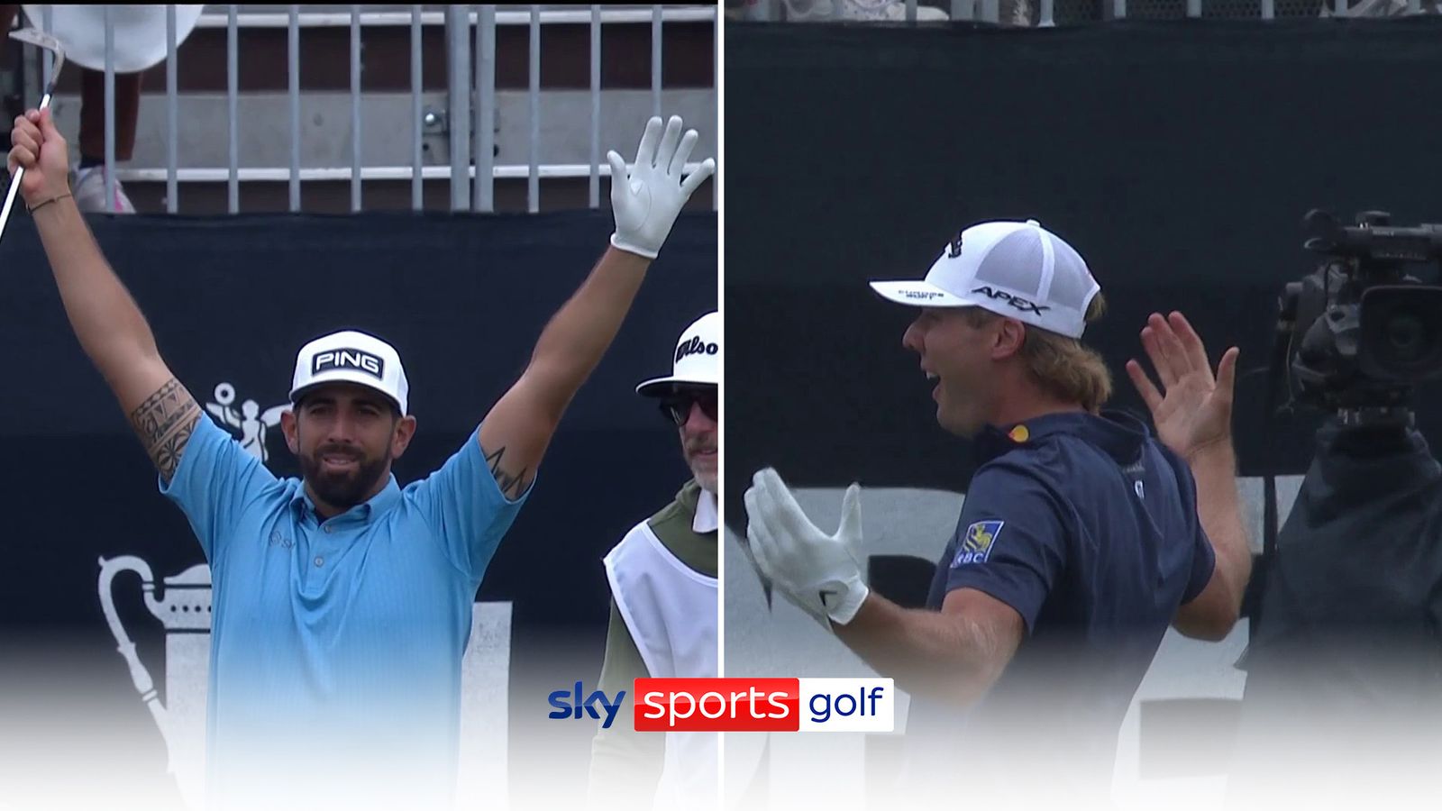 'A gladiator-like celebration!' - Sam Burns makes US Open hole-in-one | Golf News | Sky Sports