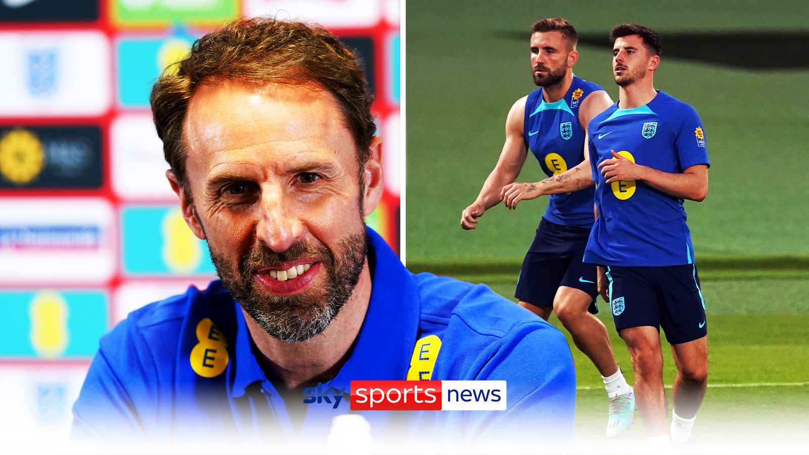 Gareth Southgate: Players always tapping each other up! | Has Luke Shaw ...