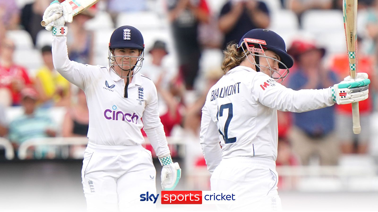 Women's Ashes: Tammy Beaumont double-hundred breaks England record but ...