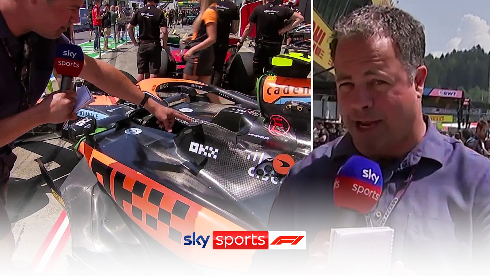 Ted Kravitz explains McLaren's upgrades in Austria | F1 News | Sky Sports