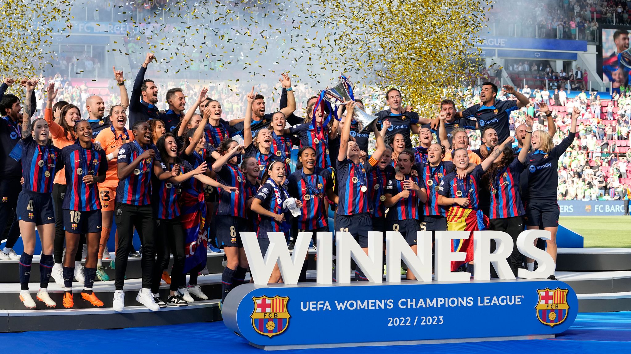 Barcelona Women 3-2 Wolfsburg Women: Stunning Barcelona comeback sees ...