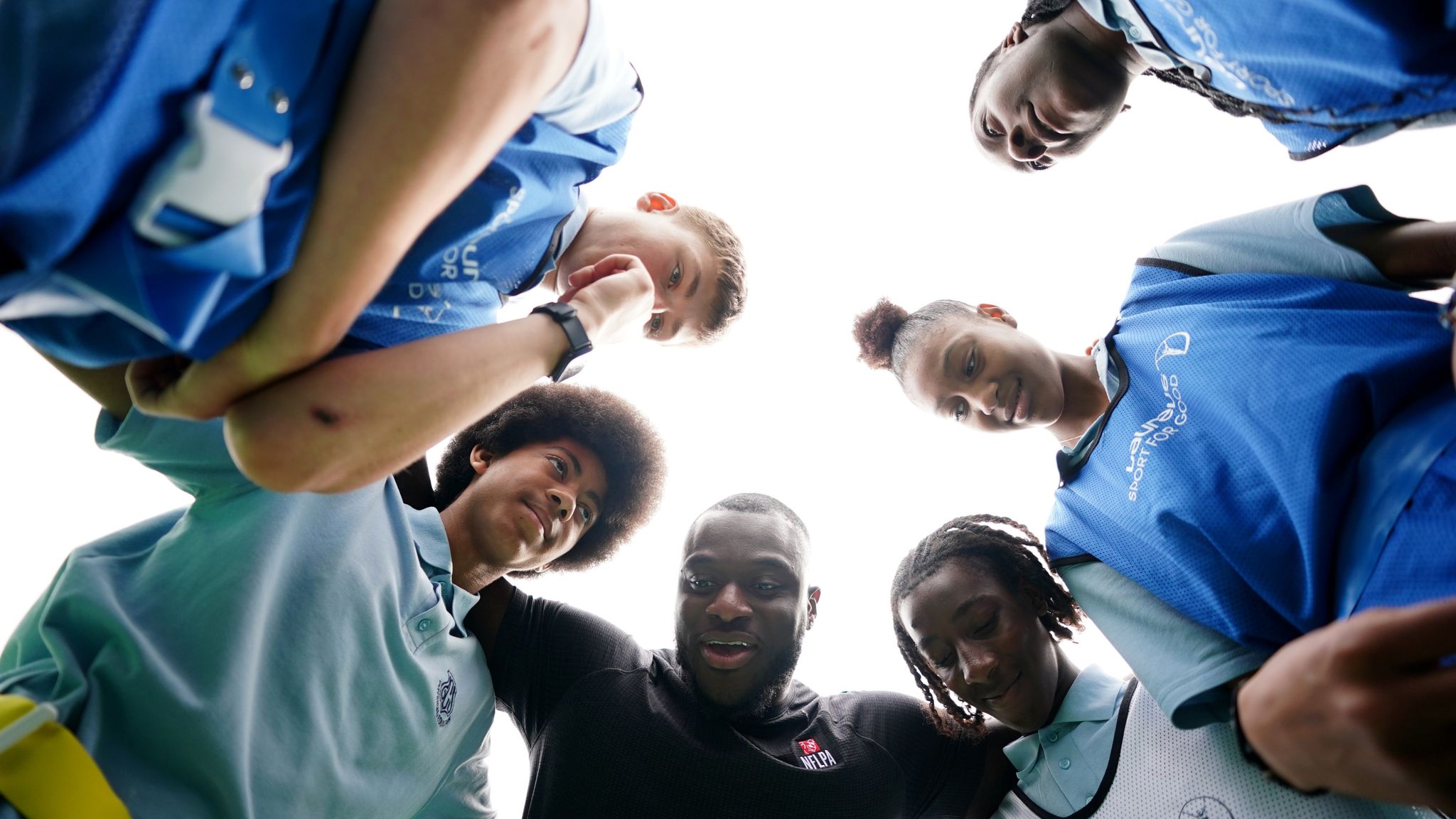 Efe Obada and Clyde Edwards-Helaire joined by NFL stars to inspire ...