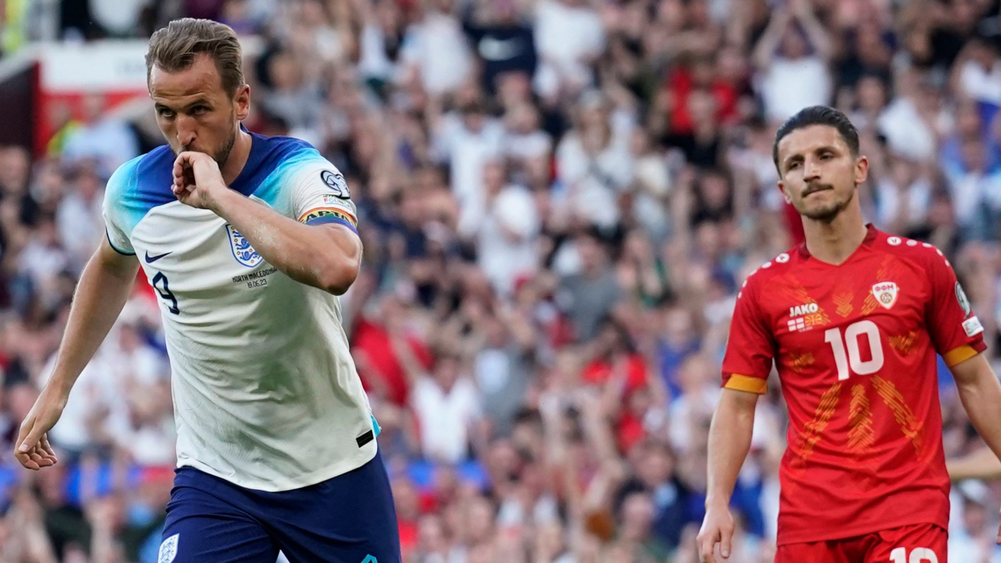 England 7 - 0 North Macedonia - Match Report & Highlights