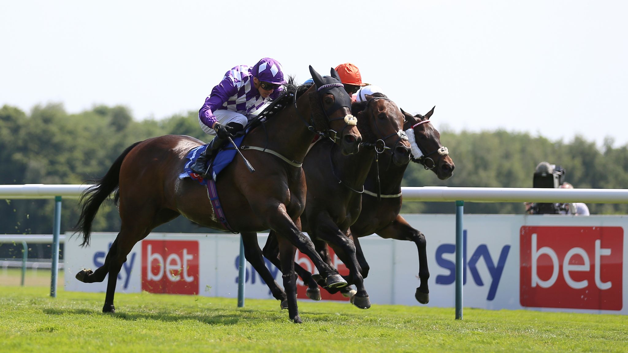 Lester Piggott Stakes: Sea Silk Road secures poignant victory for ...