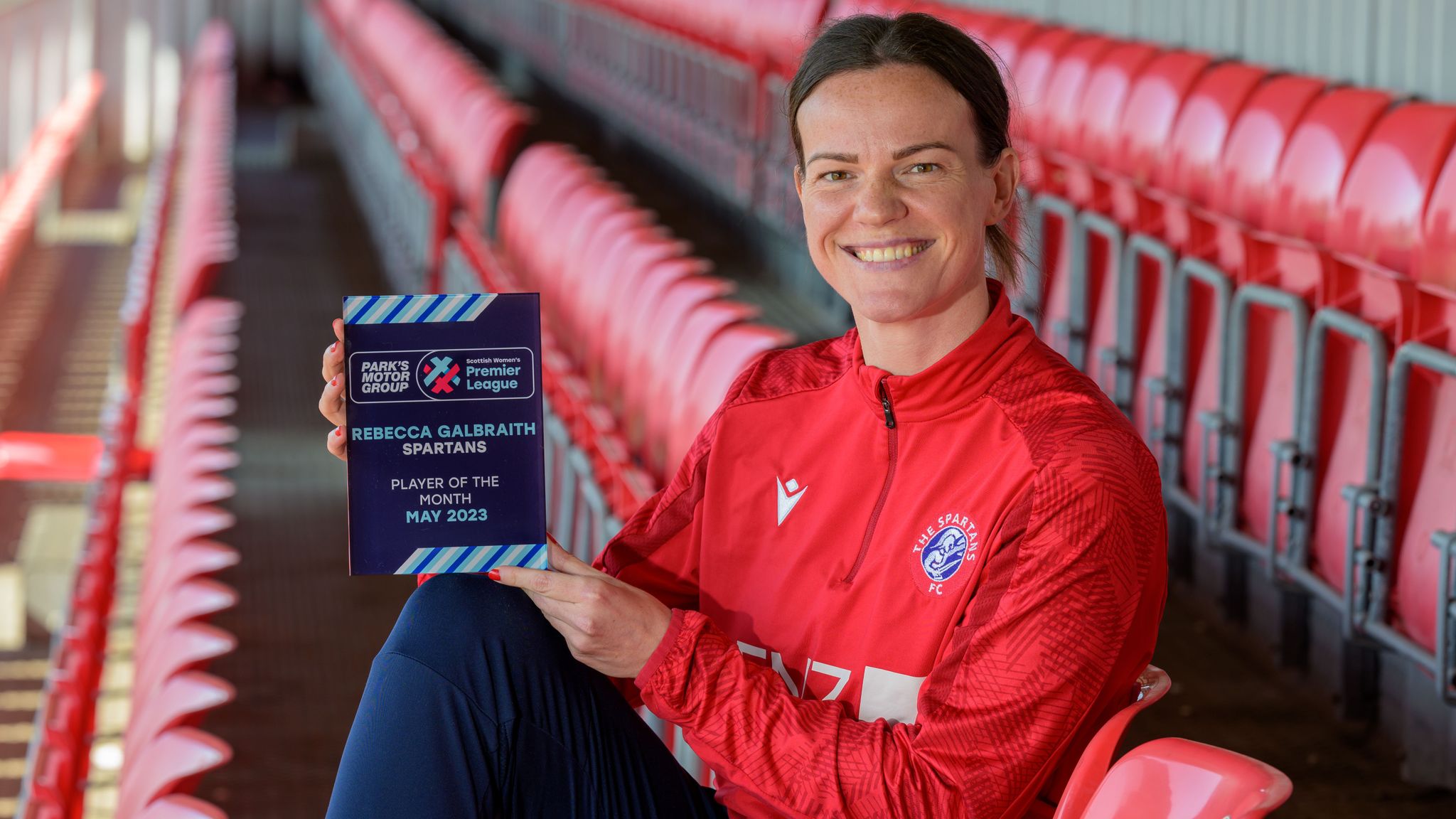 Rebecca Galbraith: Spartans striker named SWPL player of month for May ...