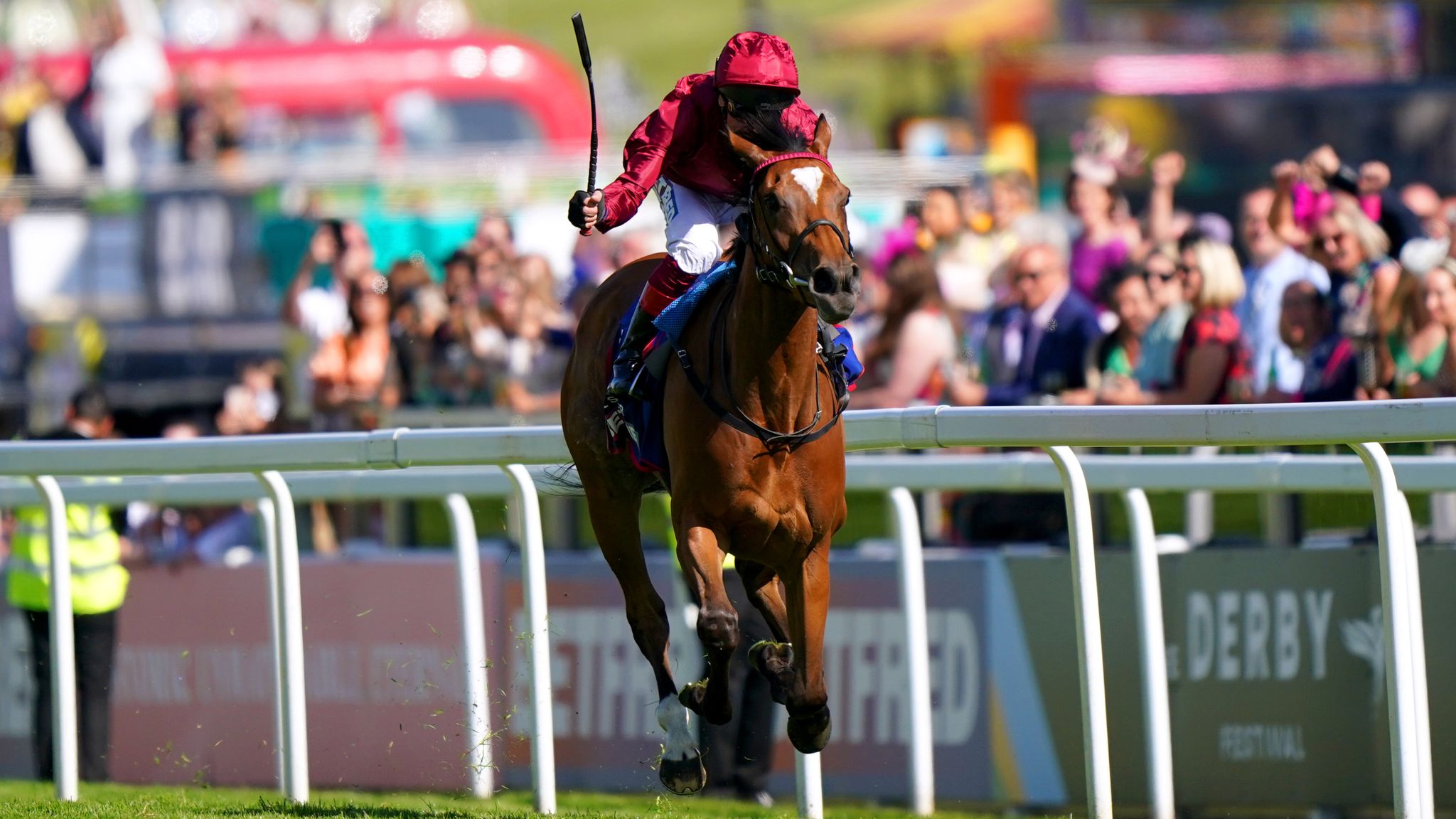 Betfred Oaks: Magnificent seventh victory for retiring Frankie Dettori ...