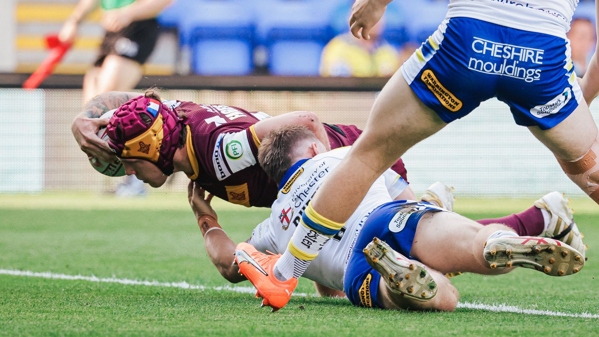 Warrington 30-26 Huddersfield: Wolves hold off late Giants fightback to ...