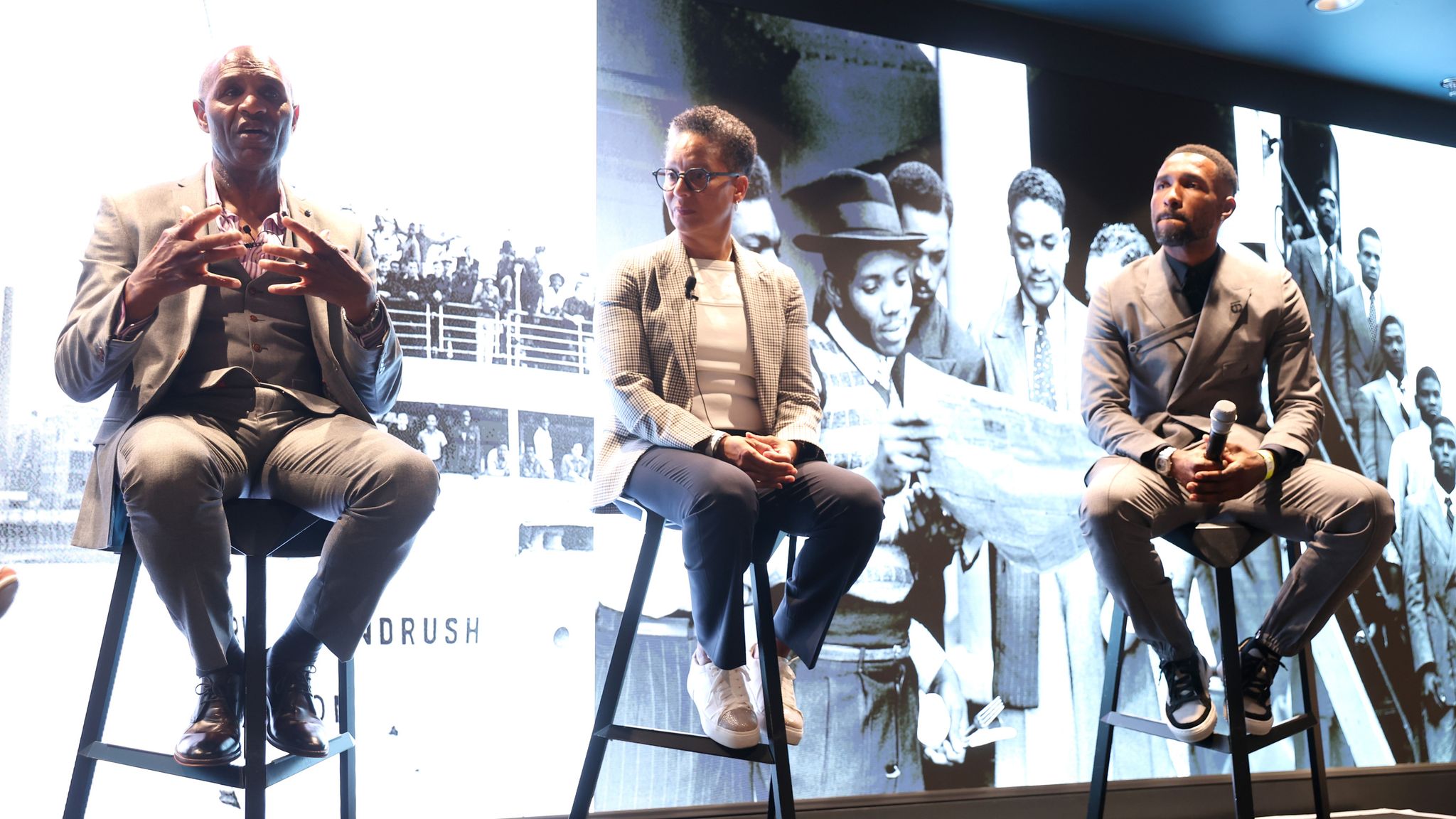 Windrush 75: Jermain Defoe, Sol Campbell, Wes Morgan and Hope Powell ...