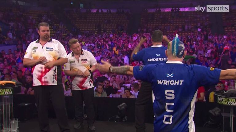 Snakebite silences the boos | Wright takes Scotland into the final | Video | Watch TV Show | Sky ...