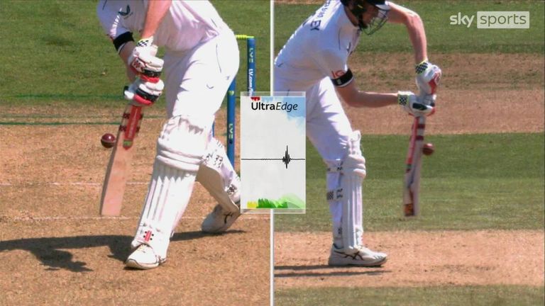 'That's a big nick!' | Zak Crawley gets away with edge behind | Video ...