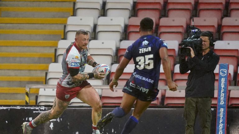 Josh Charnley scores for the eighth game in a row | Rugby League News ...