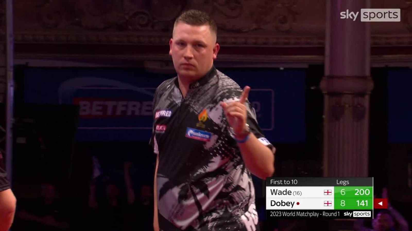'An absolute corker!' | Chris Dobey dazzles Blackpool with a monster ...