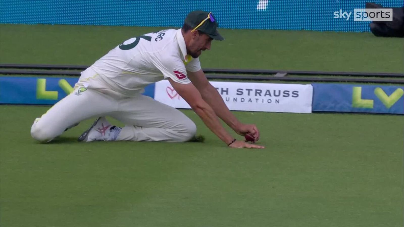 Marais Erasmus: Mitchell Starc grounded the ball while still moving ...