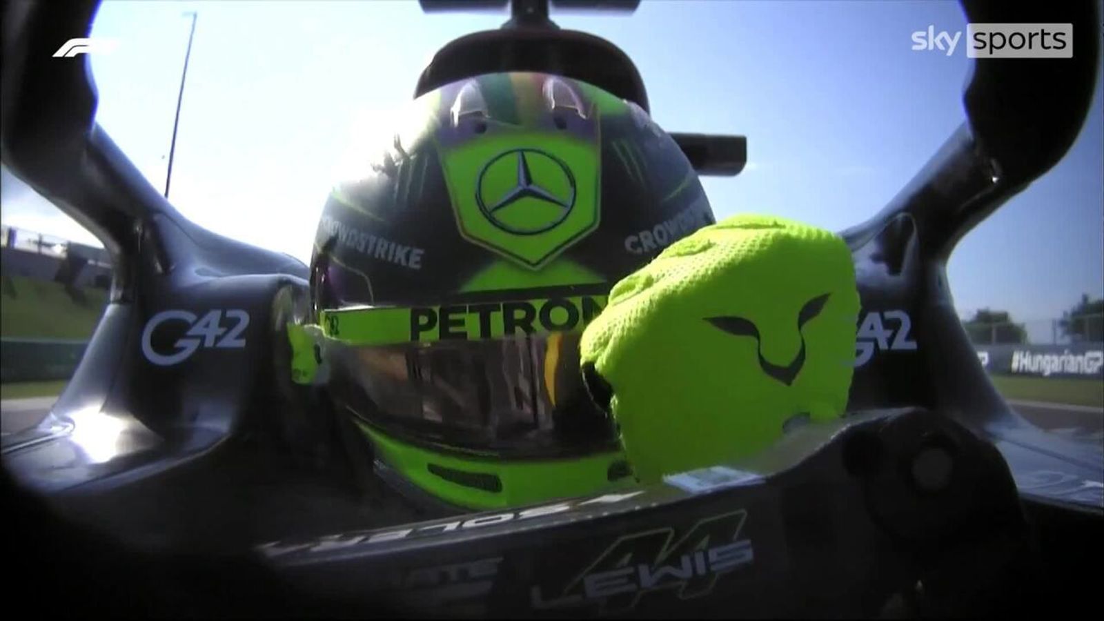 Lewis Hamilton's stunning Hungarian pole lap in full! | F1 News | Sky ...