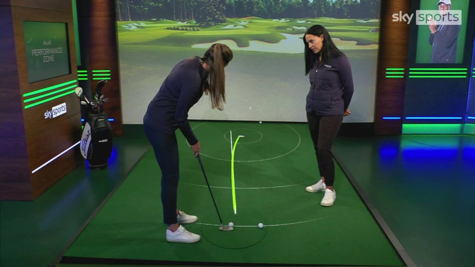 Perfecting left to right putts | Golf News | Sky Sports