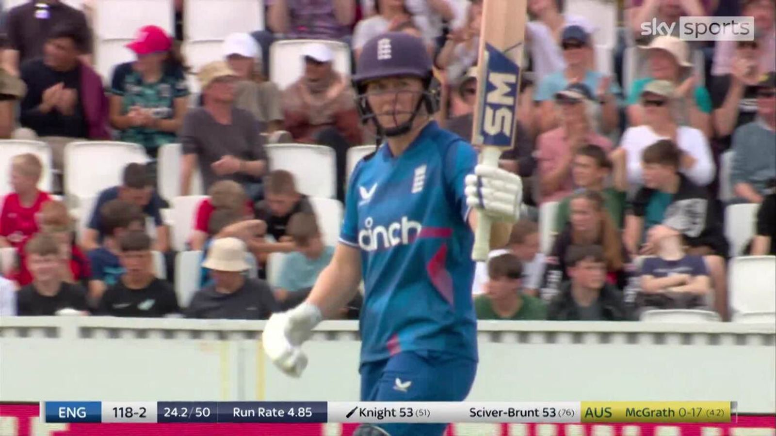 Nat Sciver-Brunt and Heather Knight bring up fifties in successive ...