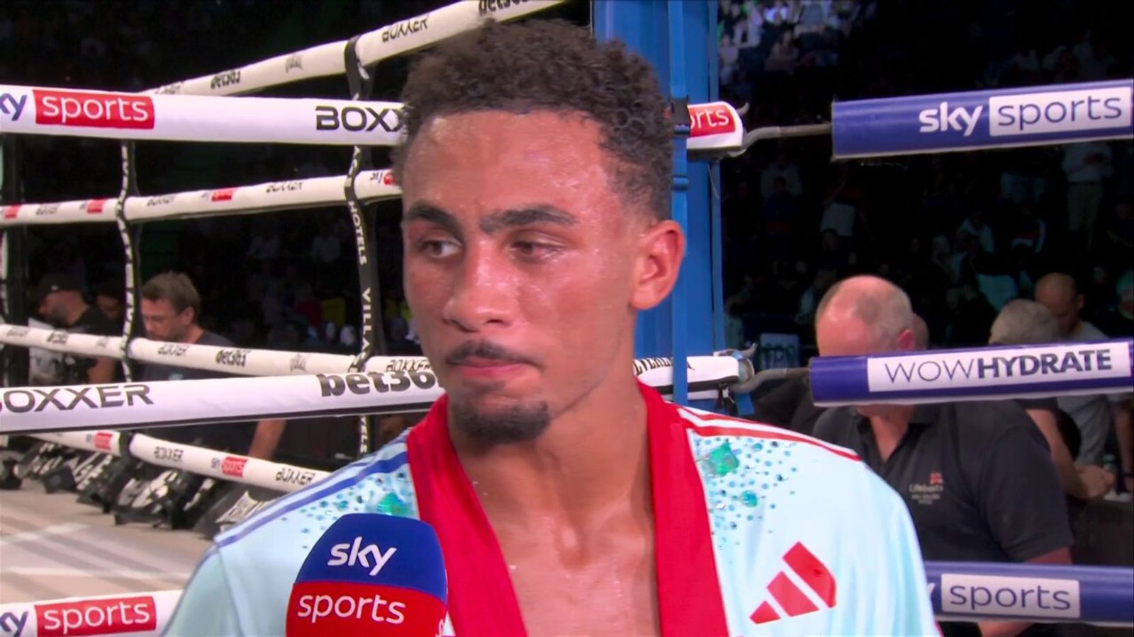 Ben Whittaker stops Vladimir Belujsky in eighth round to extend ...