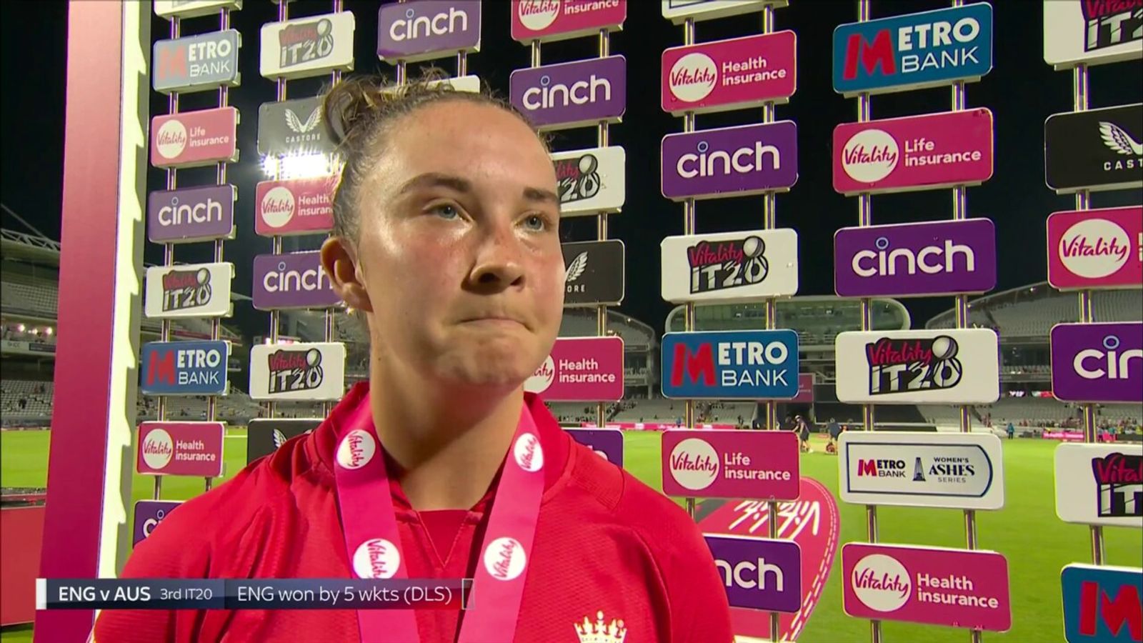 Women's Ashes: Alice Capsey fires England to T20 series win as victory ...