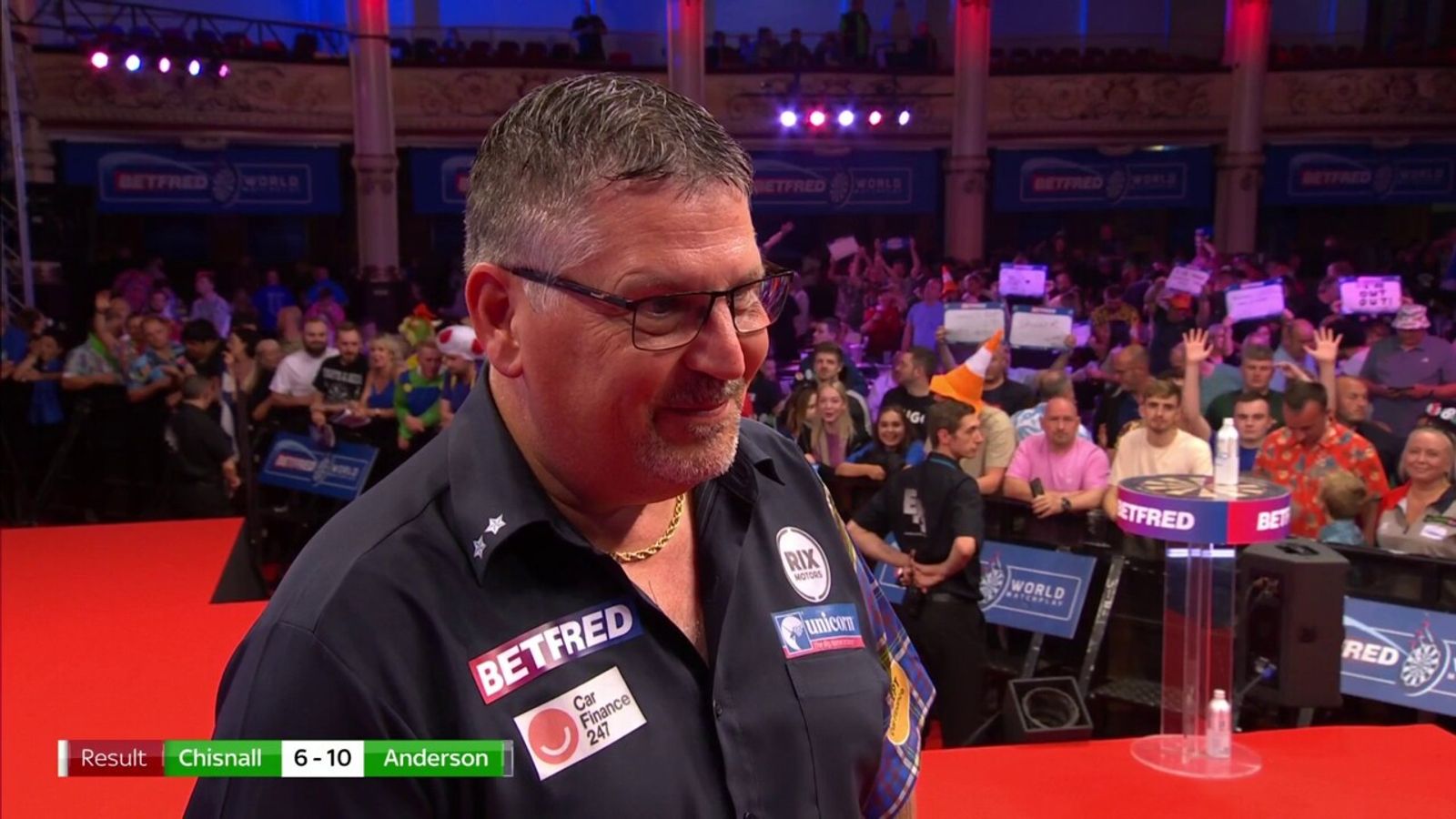World Matchplay Darts: Gerwyn Price and Gary Anderson put down early ...